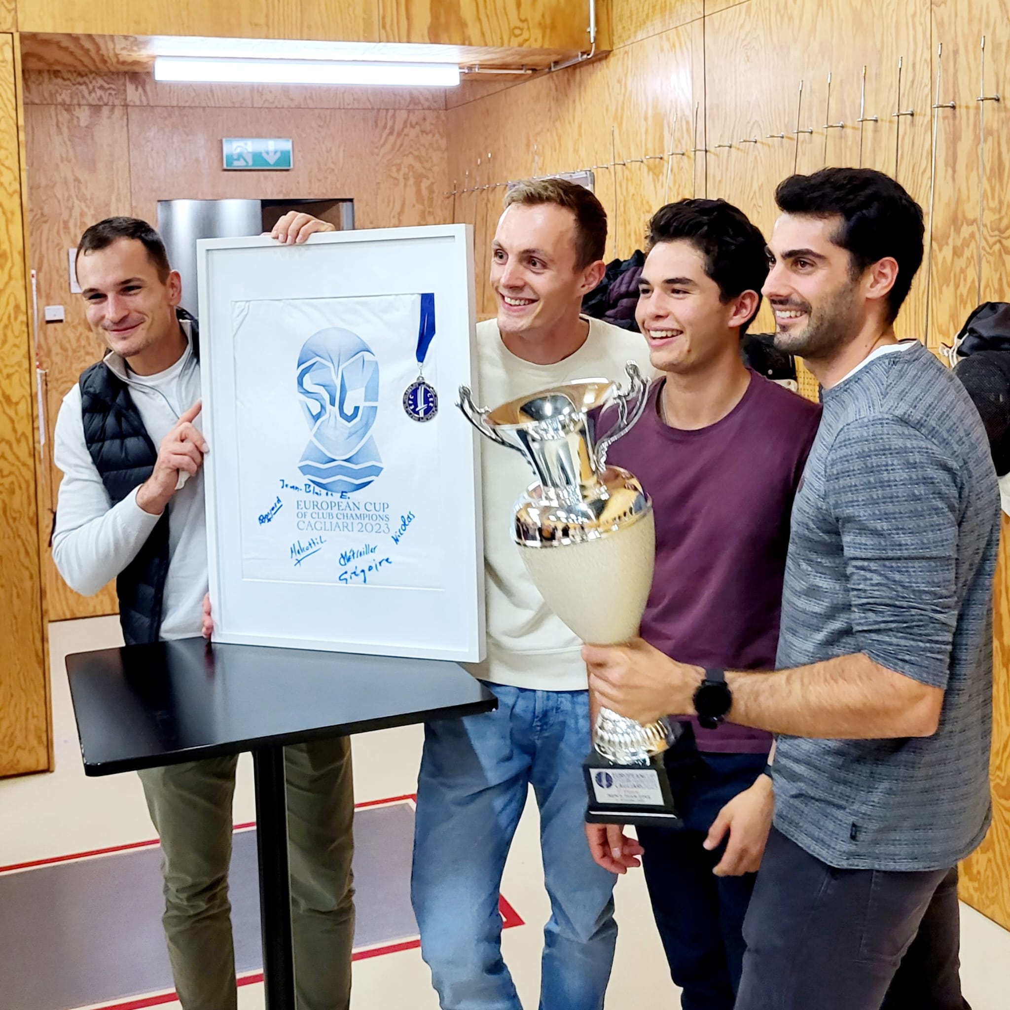 La fête pour les Champions ! - escrimesion.ch