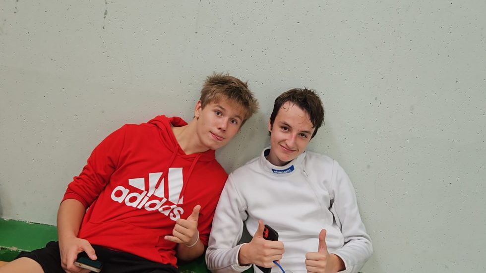 Budapest et Klagenfurt avec Samuel et Léo - escrimesion.ch